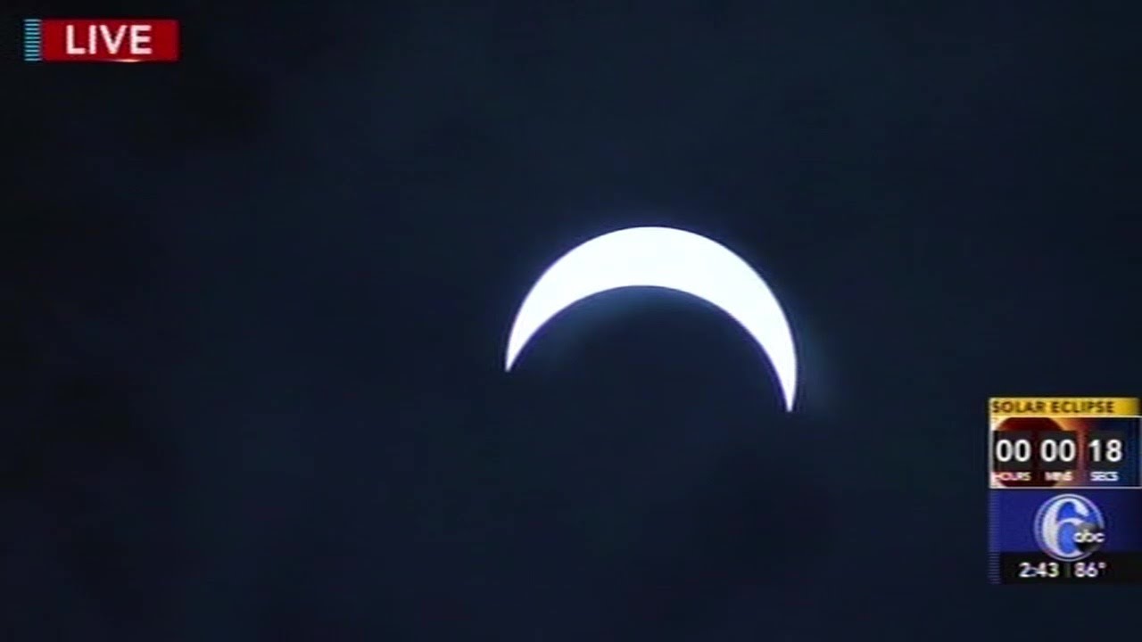 Solar eclipse coverage | 6abc | August 21, 2017 - YouTube