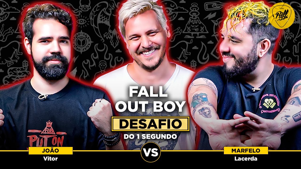 FALL OUT BOY INSANO ️‍🔥 | Desafio do 1 Segundo #153 - YouTube