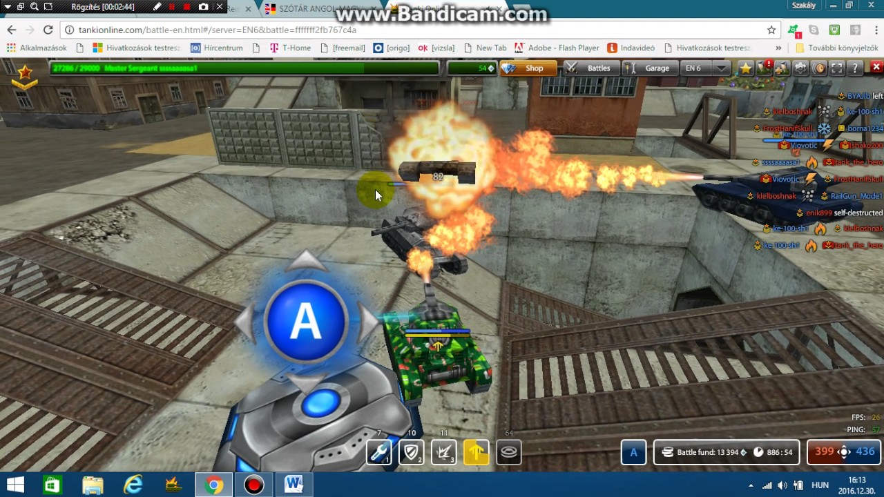 tanki Wasp proba Wasp M0.40 - YouTube