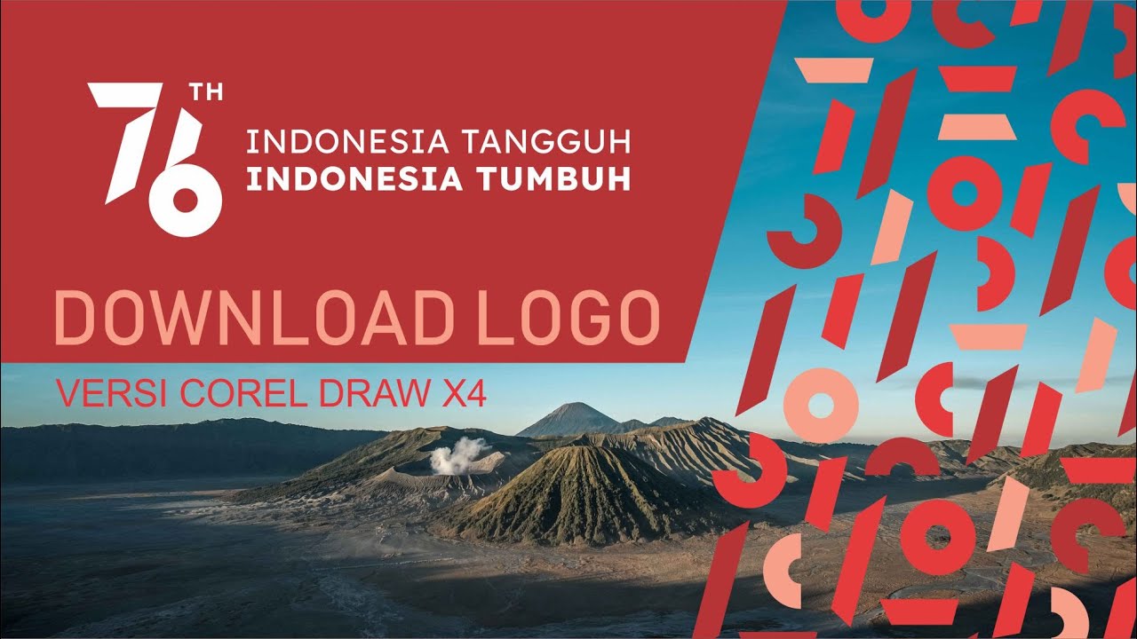 Download Logo 76 Tahun Indonesia Tangguh Indonesia Tumbuh - Corel X4 ...