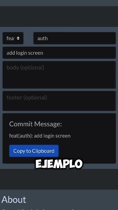 Mejora Tus Commits A Github Shorts Git Commit Programacion Backend Frontend Fullstack