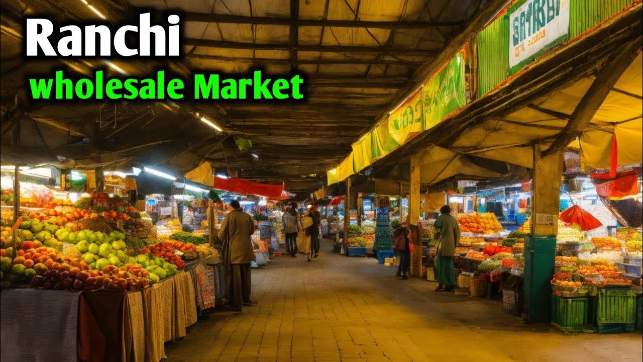 Ranchi Biggest wholesale Market | Pandra Market Ranchi Jharkhand - YouTube