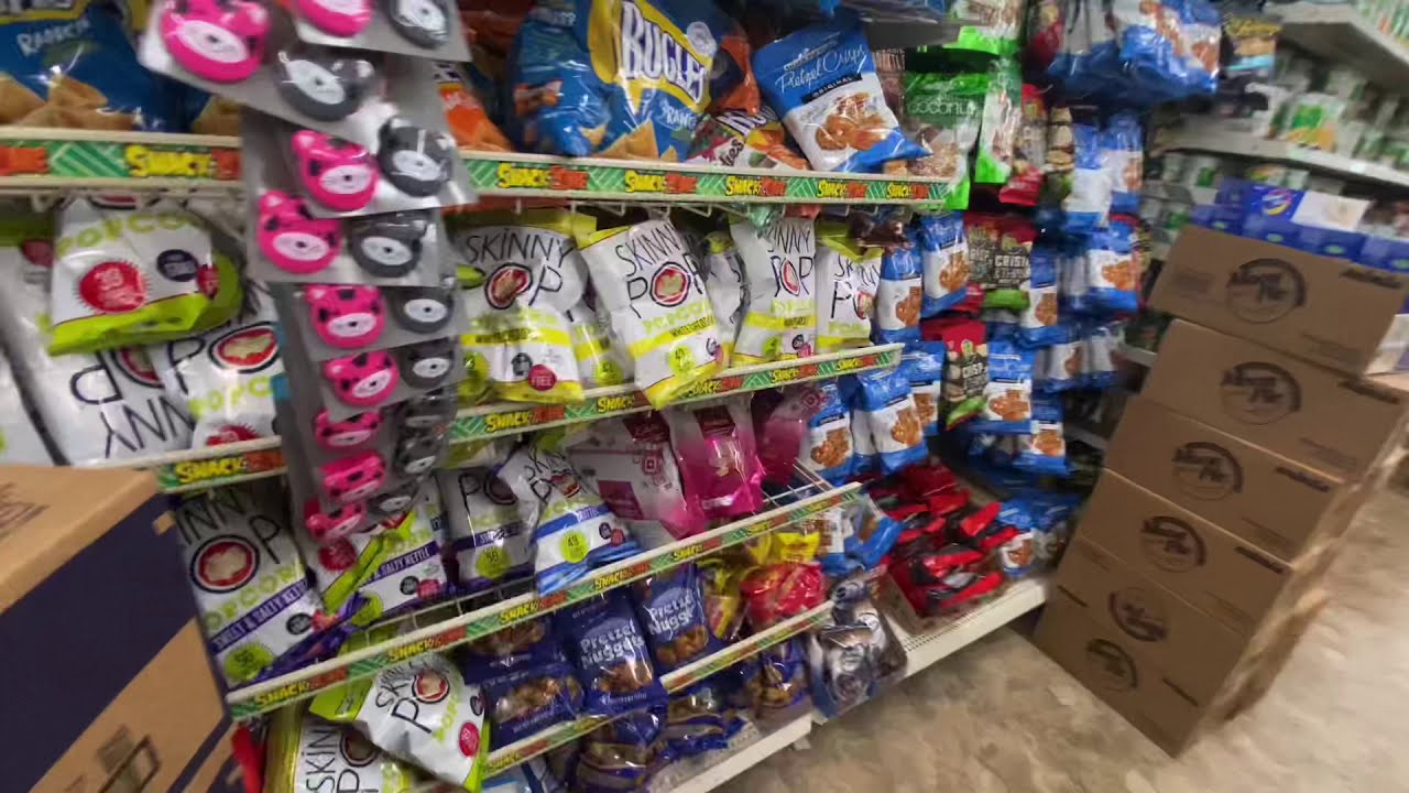 Another walkthrough Snack aisle of Dollar Tree. - YouTube