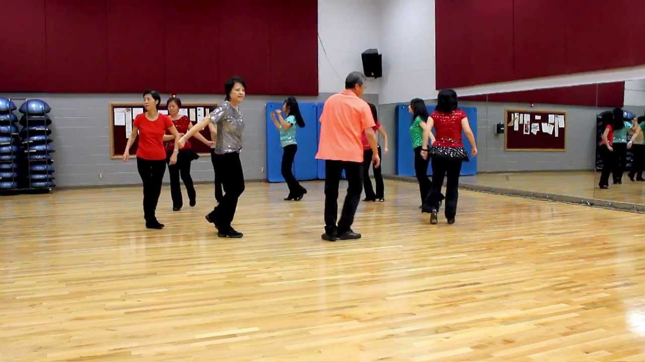 Circle of Love Train - Line Dance (Dance & Teach in English & 中文) - YouTube
