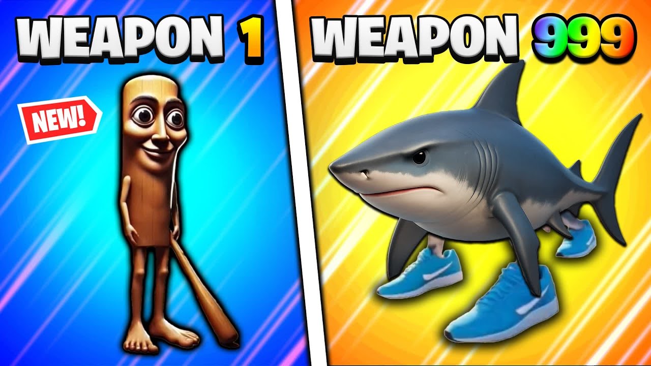 FORTNITE - SUPER BRAINROT GUN GAME ONE SHOT CREATIVE MAP - YouTube