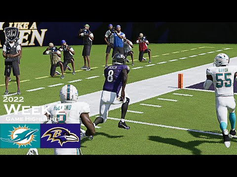 Miami Dolphins vs. Baltimore Ravens Week 2 | 2022 NFL Season