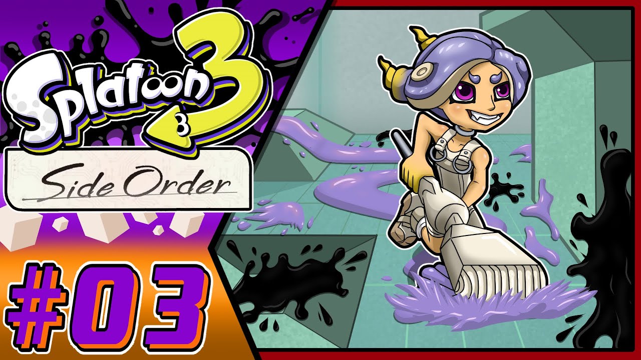 Time To Paint The Tower!! Splatoon 3 Side Order Part 3 - YouTube
