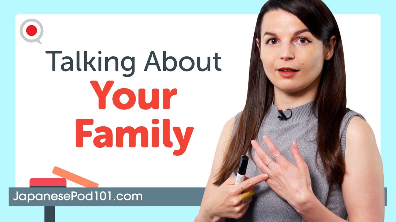 Introducing Your Family Members in Japanese - YouTube