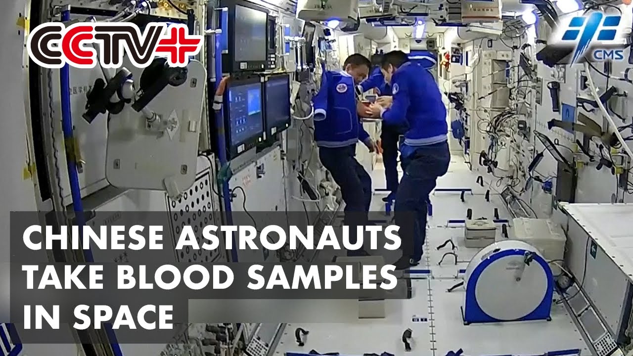 Chinese Astronauts Take Blood Samples from Each Other in Space to Test ...