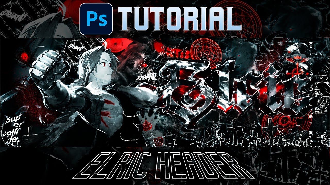 How To Make This Sick Anime Header/Banner in Photoshop in 2024 ...