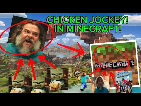 Chicken jockey in minecraft (with Friends) - YouTube