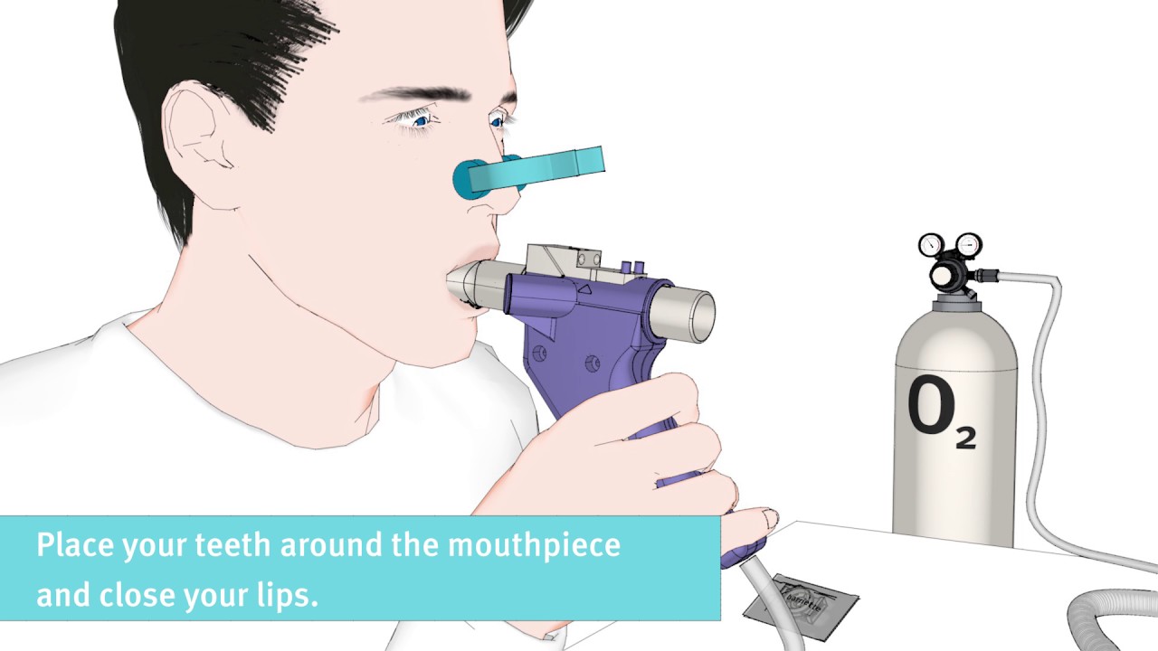 Taking an SVC test with the EasyOne Pro (Patient instruction) - YouTube