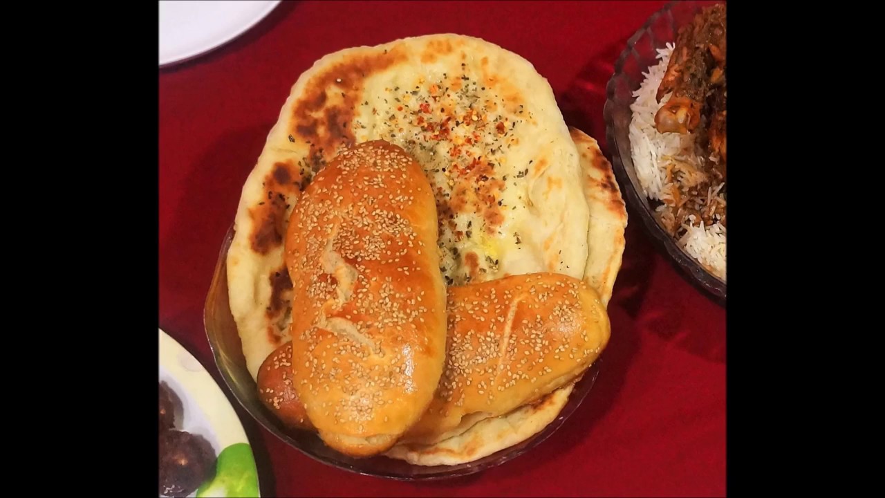 NAAN- HOW TO MAKE NAAN AT HOME- EASY NAAN RECIPE BY SABA - YouTube