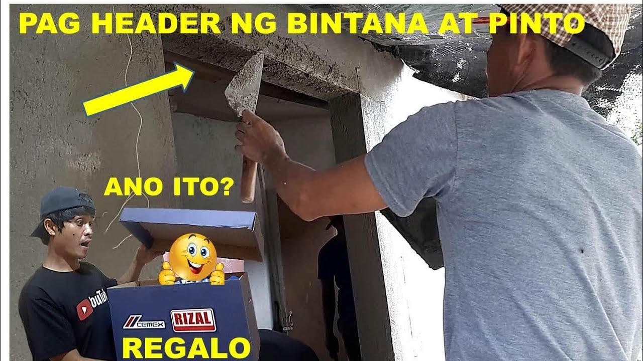 PAG HEADER NG BINTANA AT PINTO (STEP BY STEP GUIDE) MADALI KUNG ...