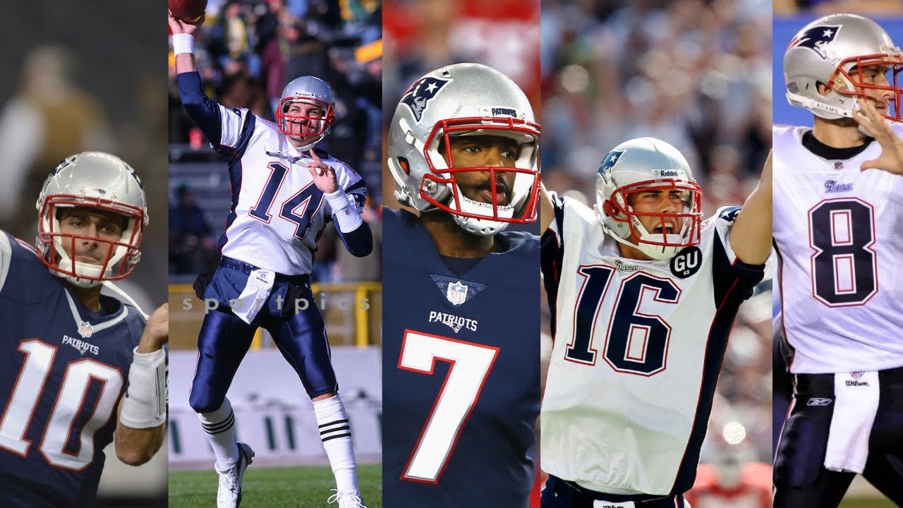 🏈 Brady's Backups Patriots Touchdowns (Testaverde, Cassel, Hoyer, Jimmy ...
