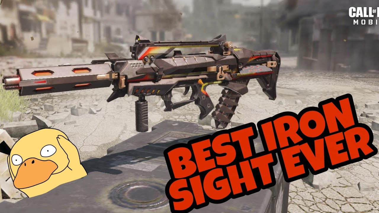 COD MOBILE THIS GUN HAS BEST IRON SIGHT - YouTube