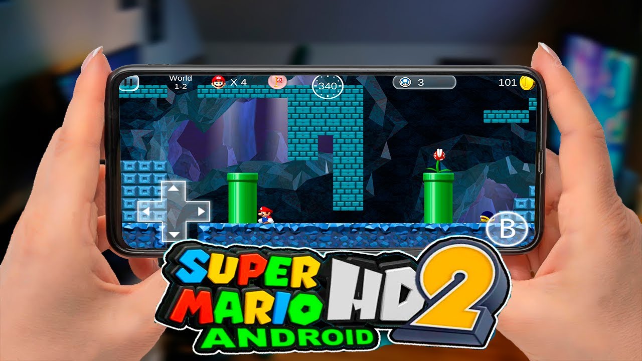 ASI ES SUPER MARIO 2 HD EN ANDROID! | SUPER MARIO 2 HD MOBILE ANDROID ...