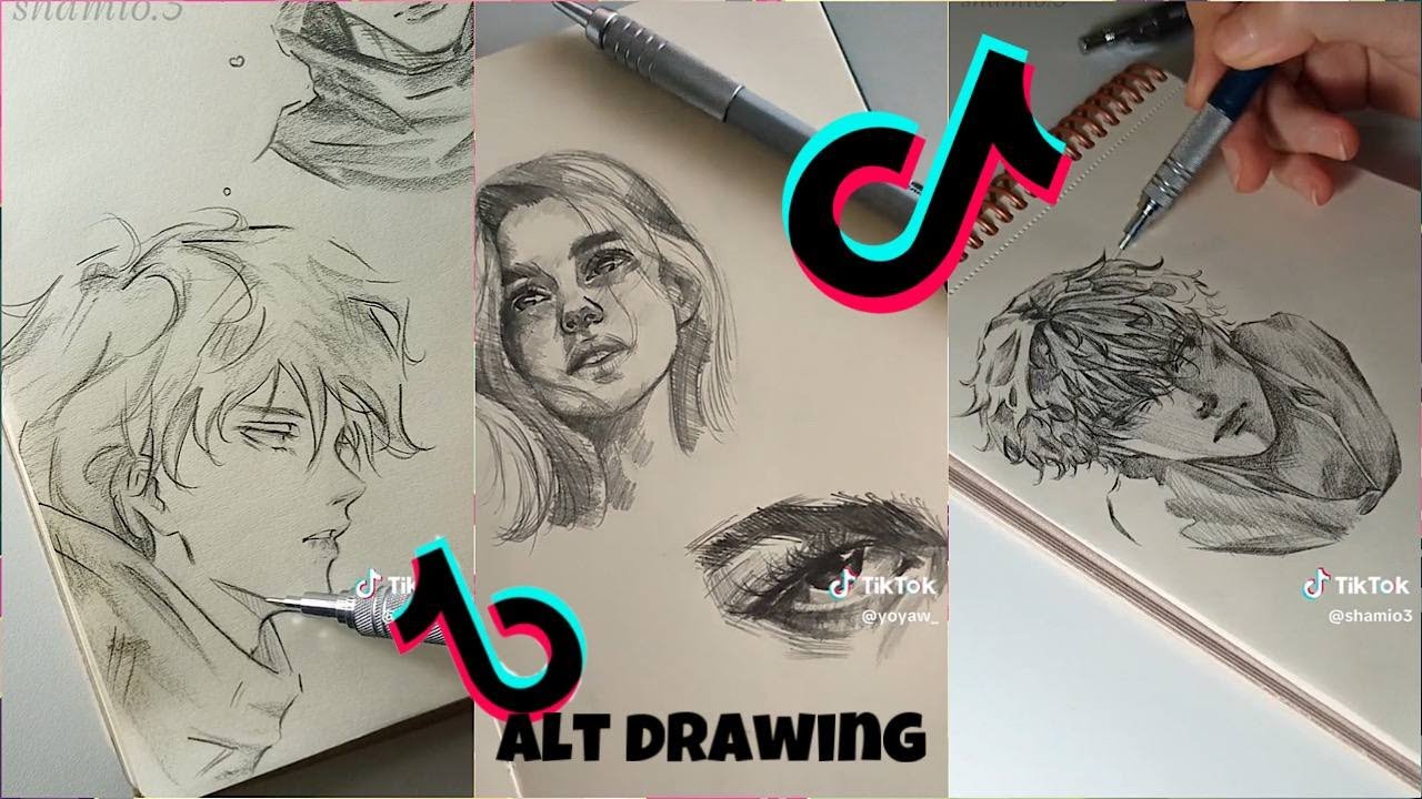 ALT Drawing TikToks - Best TikTok Compilation #3 - YouTube