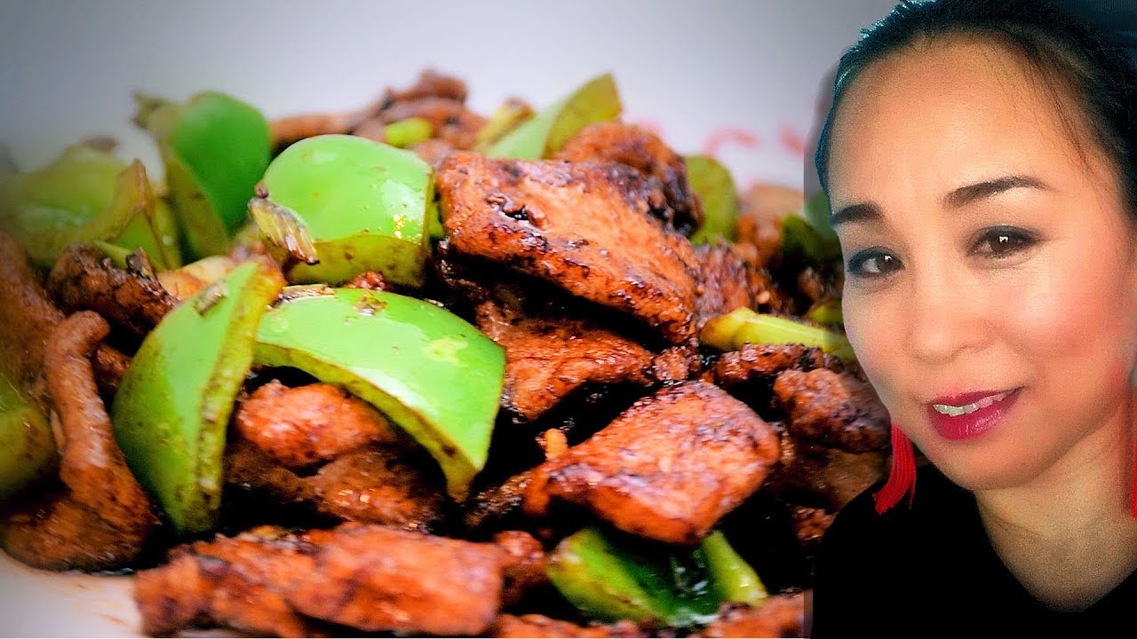 Peking Pork Stir Fry Chinese Style - YouTube