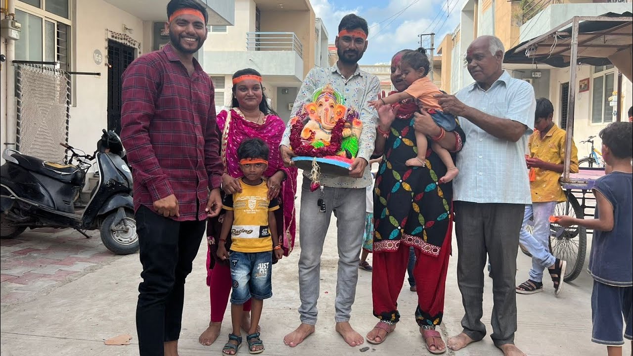 Dham Dhum Thi Ganpati Dada Nu Visarjan @vishalmodimehsana - YouTube