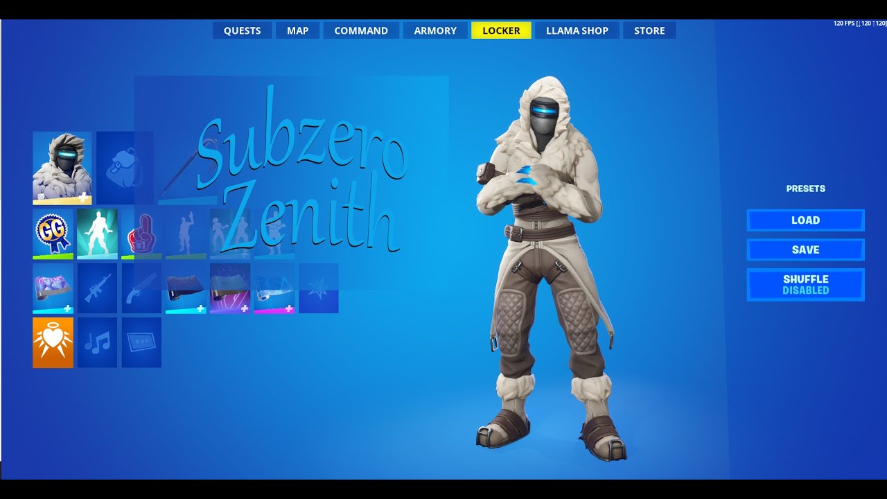 Fortnite - Save the World - Subzero Zenith gamepley - YouTube