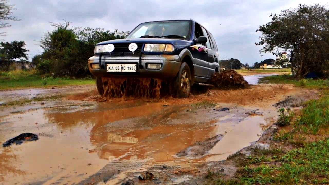 Tata Safari TCIC - Mud Splash - YouTube