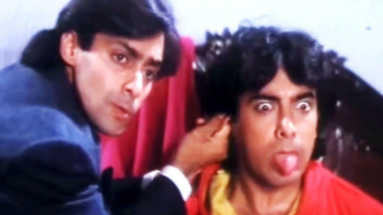 Salman Khan as doctor | Andaz Apna Apna | Comedy Scene 13/23 - YouTube