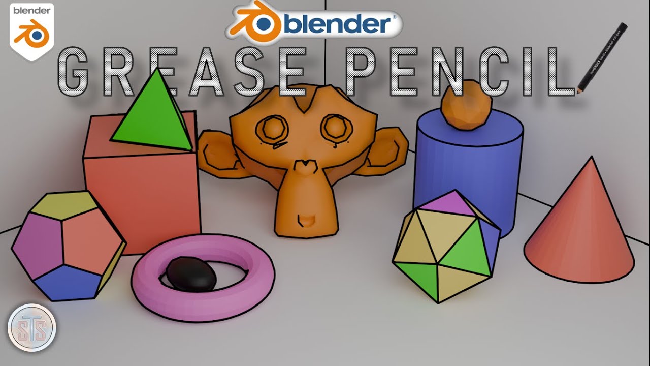 How to get started with Line Art in Blender | Simple Technical ...