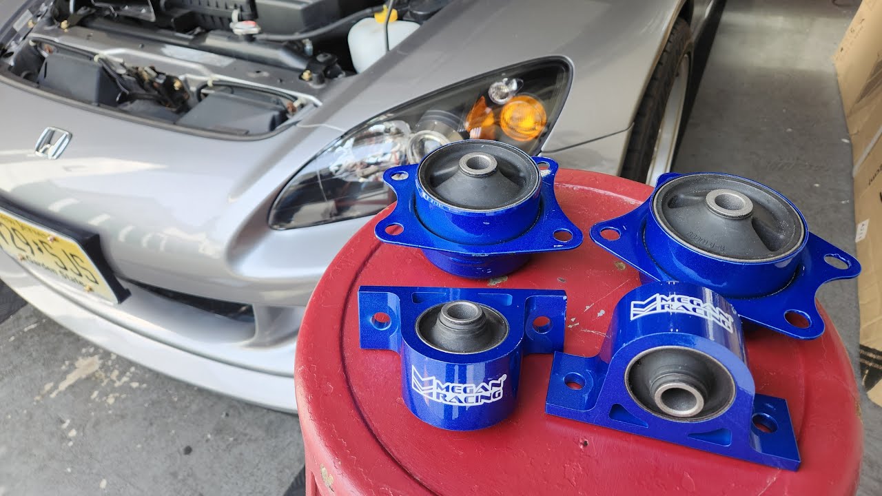 Megan Racing Differential Mounts: 2001 Honda S2000 - YouTube