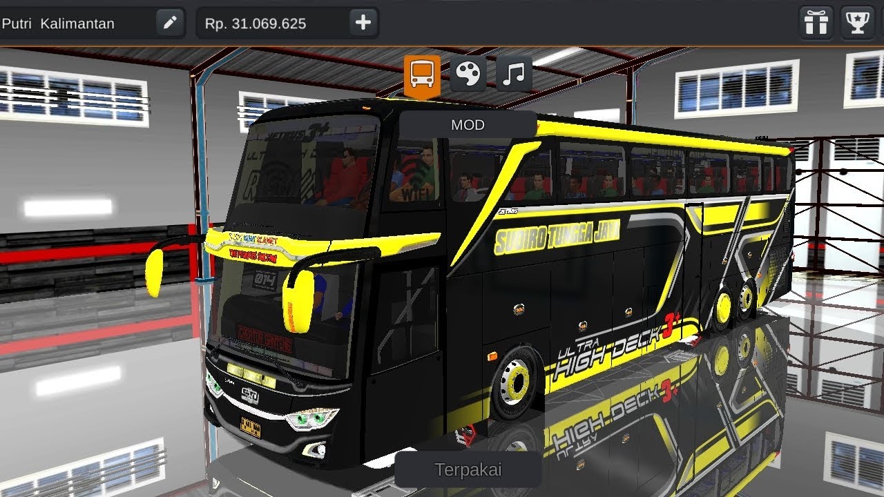 BUSSID | MOD | UHD JB3 | MERCEDES BENZ OC500 REALISTIC SOUND | MOD MAP ...