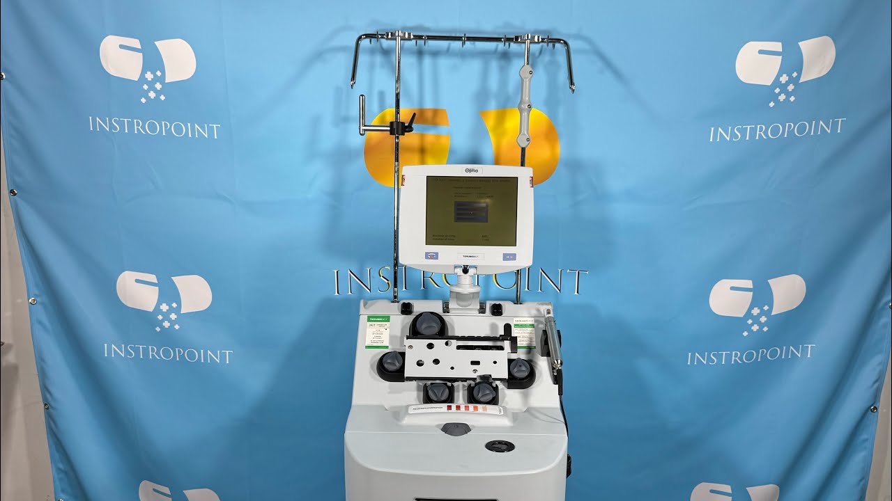 Terumo BCT Spectra Optia Apheresis System (C006) - YouTube