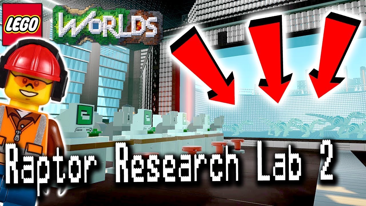 Raptor Research Lab Facility: Let's Build LEGO Jurassic World ...