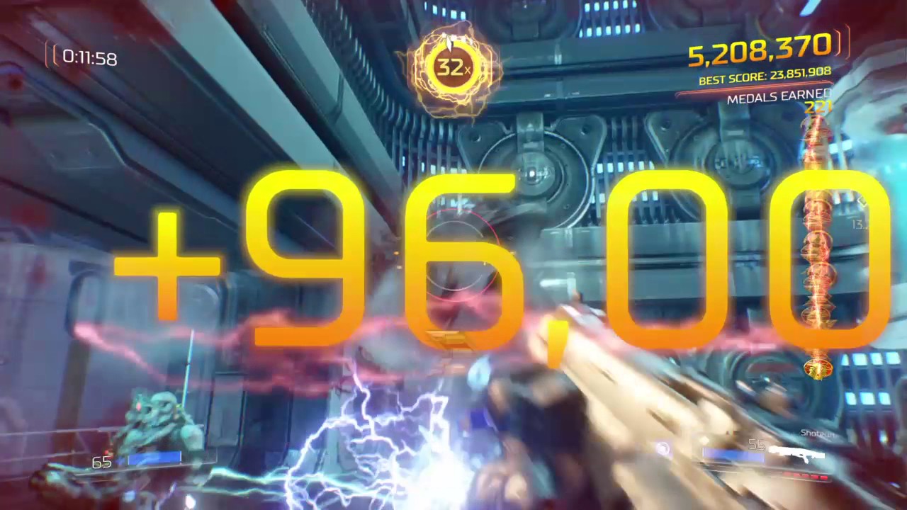 DOOM Arcade Mode VEGA Central Processing PS4 26,134,270 - YouTube