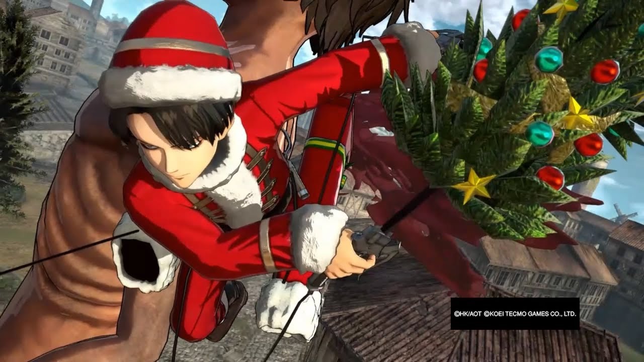 Attack On Titan Santa