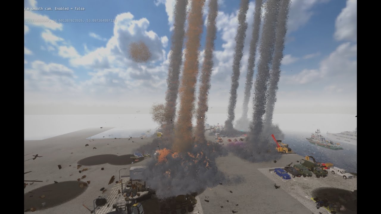 Teardown. Asteroid rain. Meteor rain. - YouTube