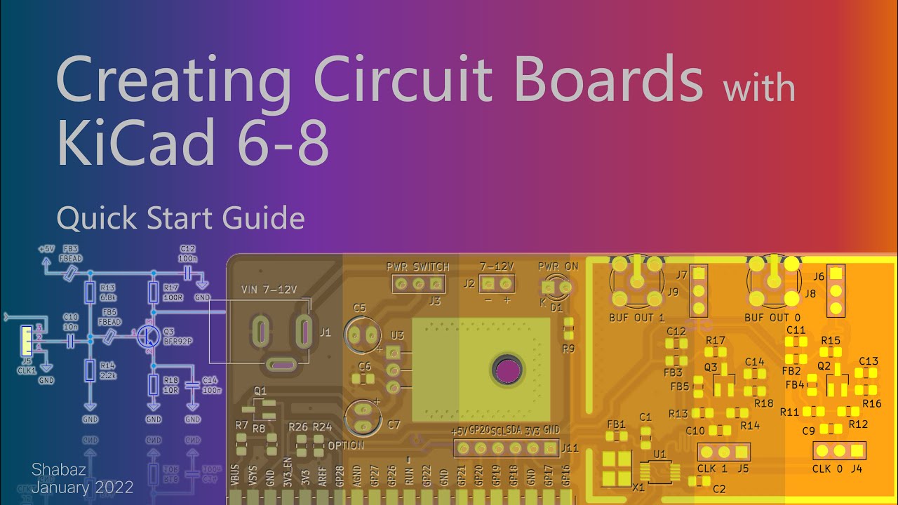 Creating Circuit Boards with KiCad - YouTube