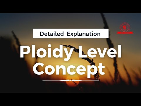 Ploidy level full detailed concept || Education tips || 2022 Biology ...
