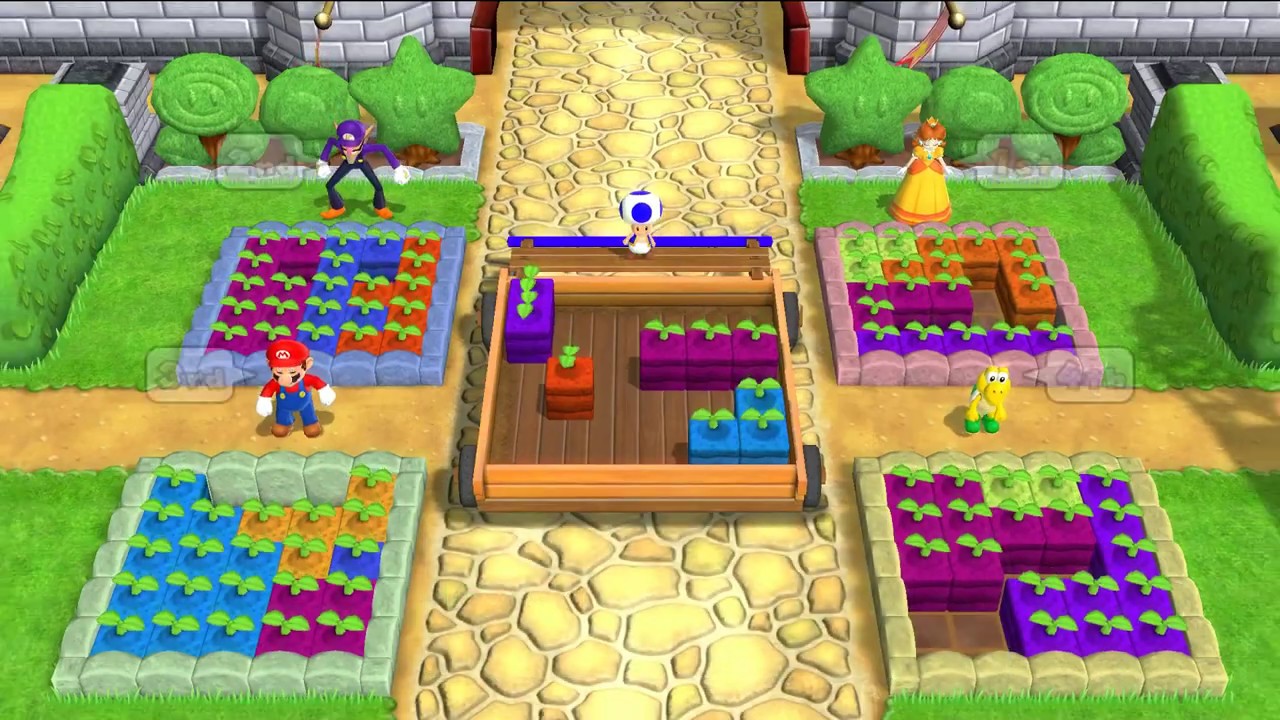 Mario Party 9 Garden Battle #17 - YouTube