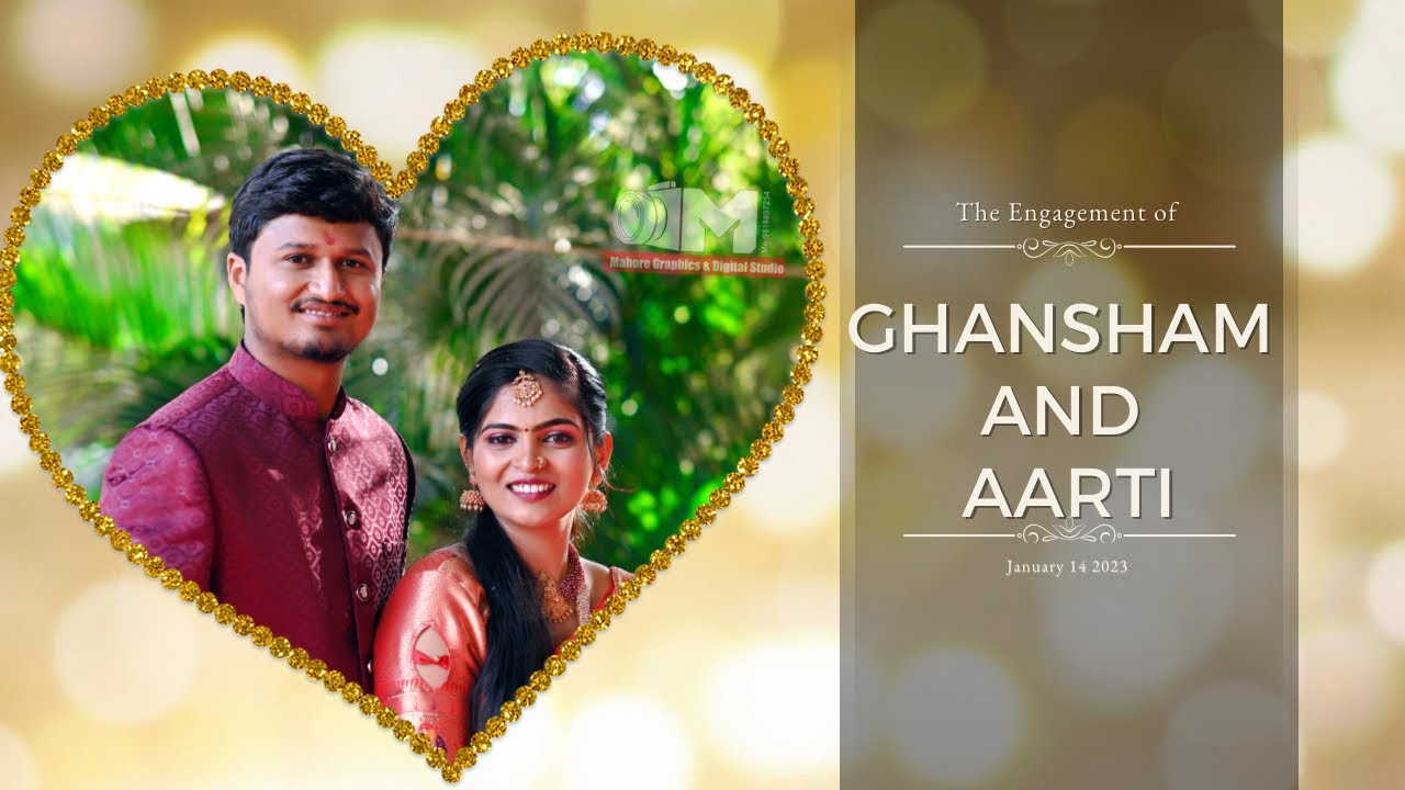 Aarti ️ Ghansham Engagement | 4K - YouTube