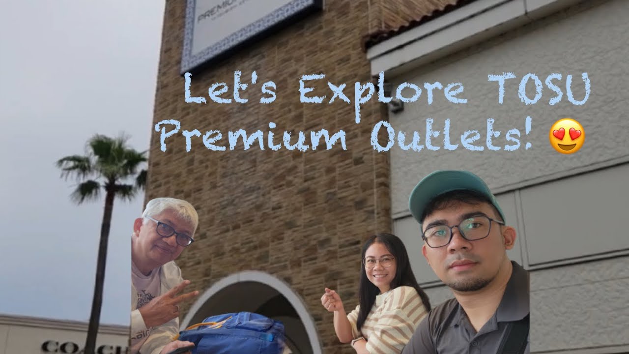 Fukuoka Trip Day 3: Let's Explore Tosu Premium Outlets! - YouTube