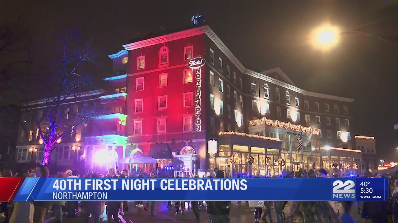 Northampton hosts 40th annual First Night celebration - YouTube