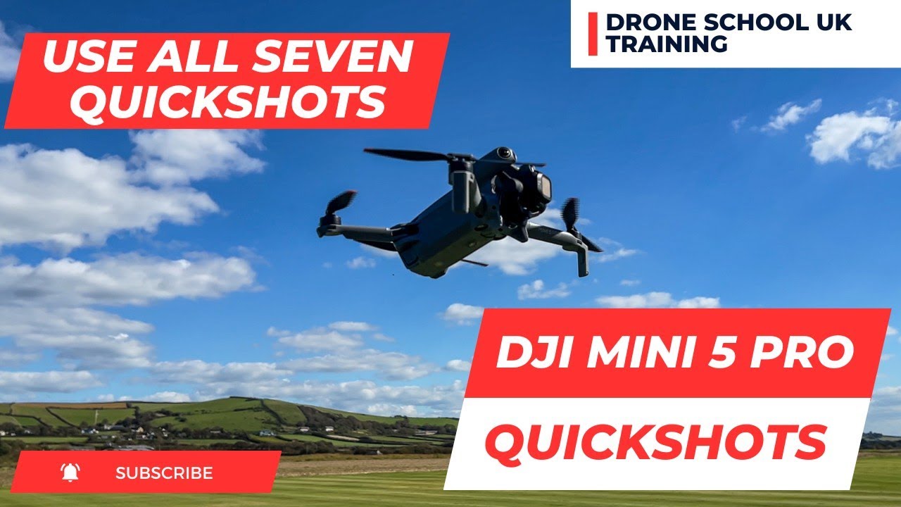 DJI Mini 5 Pro QuickShots | 7 Easy Moves for Epic Cinematic Footage ...