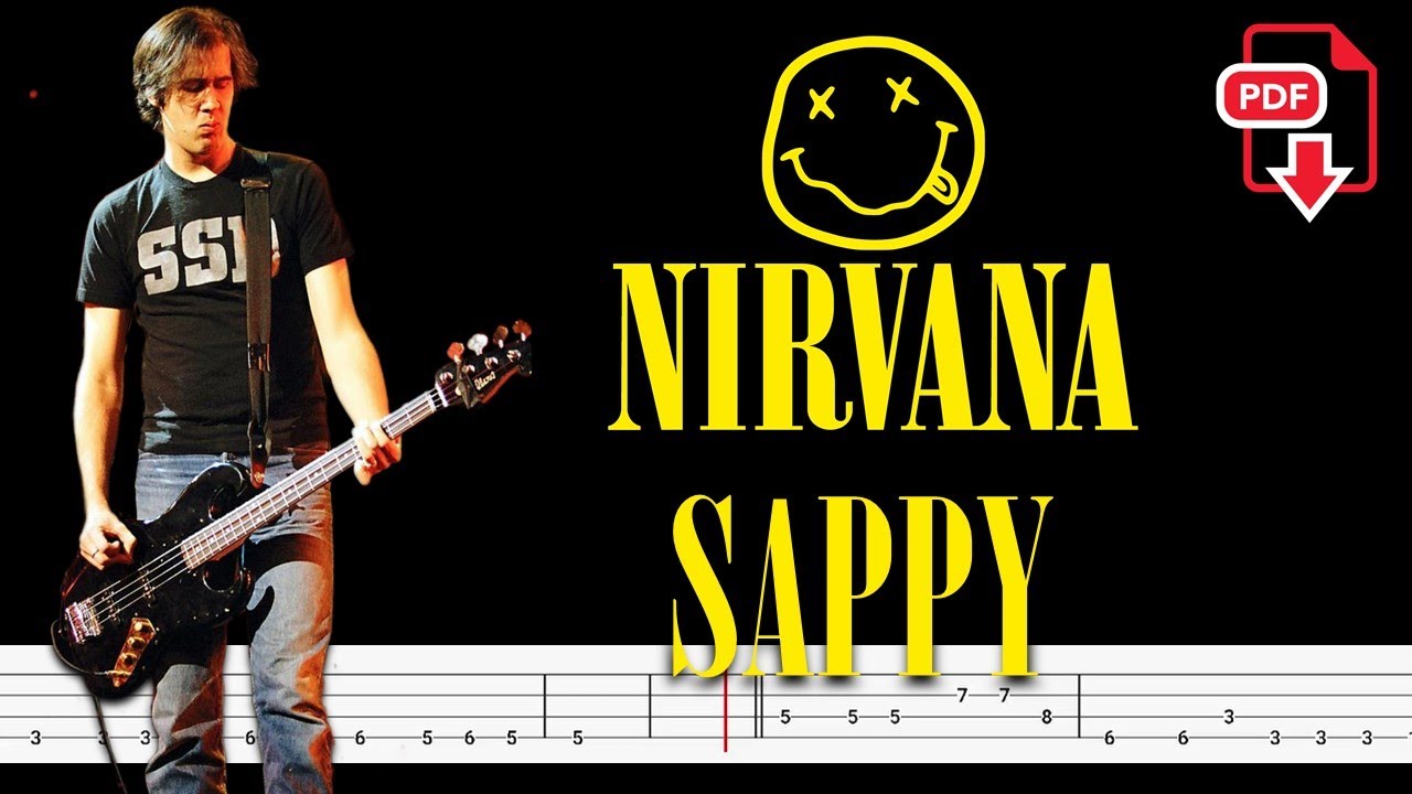 Nirvana - Sappy (🔴Bass Tabs | Notation) @ChamisBass #chamisbass # ...
