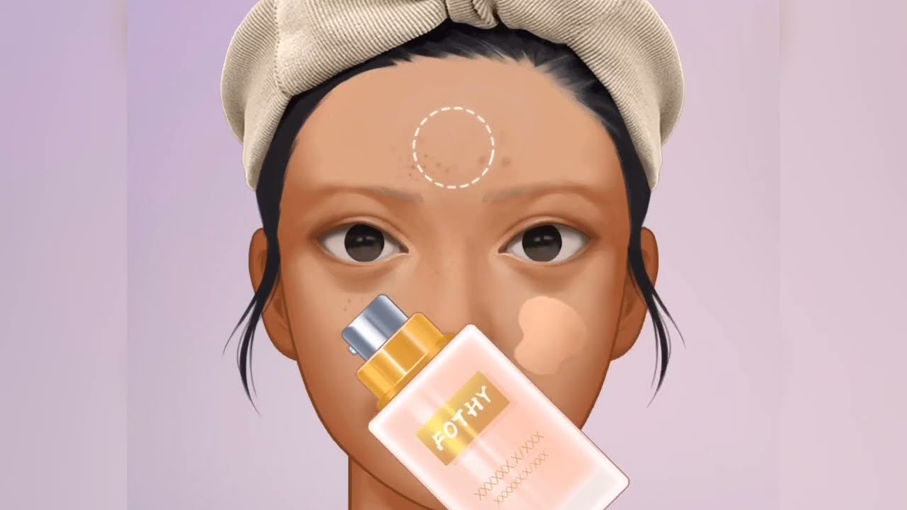 Makeup | Acne removal Skin Care Animation | Pimples popping | Smile ...