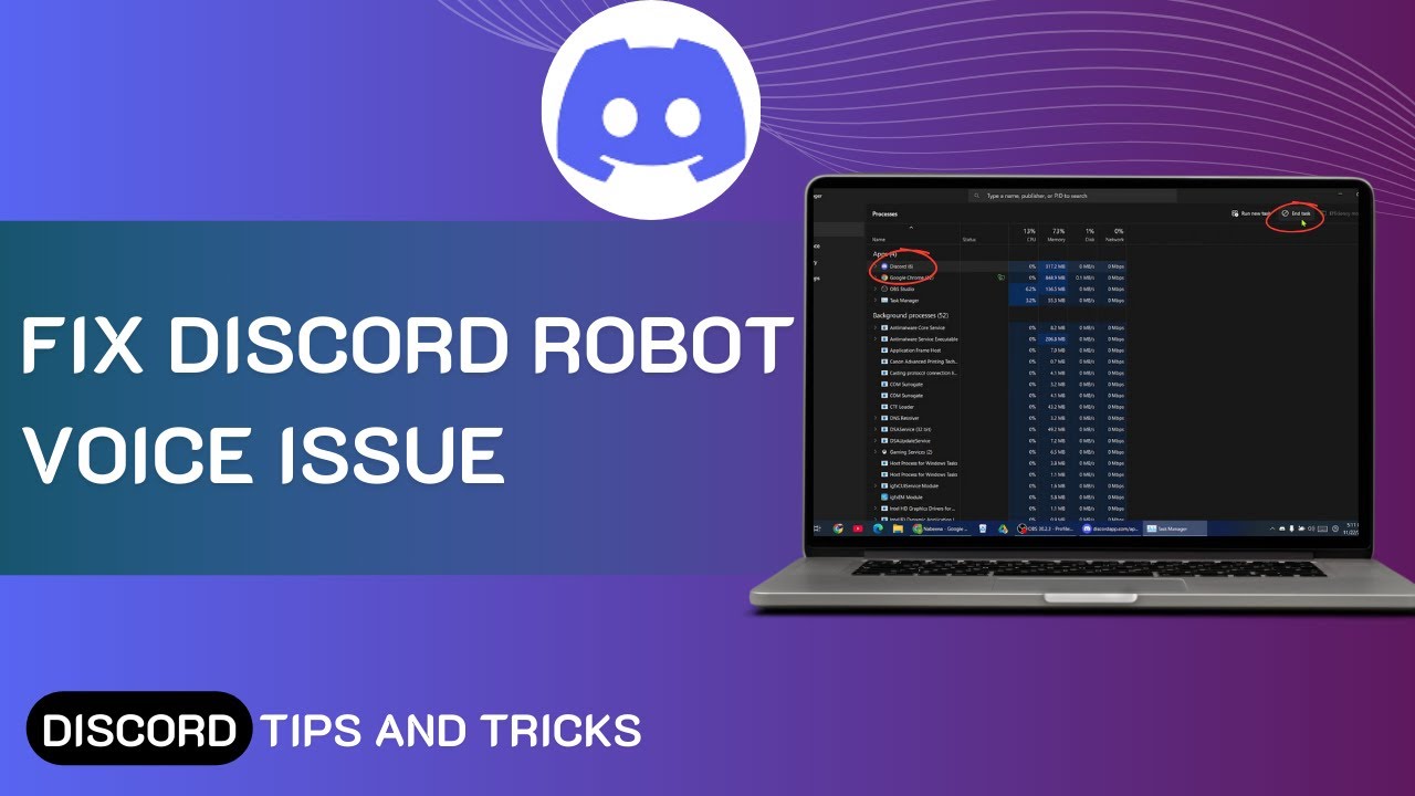 Fix Discord Robot Voice Issue! Voice Distorted On Discord 2024 (Updated ...