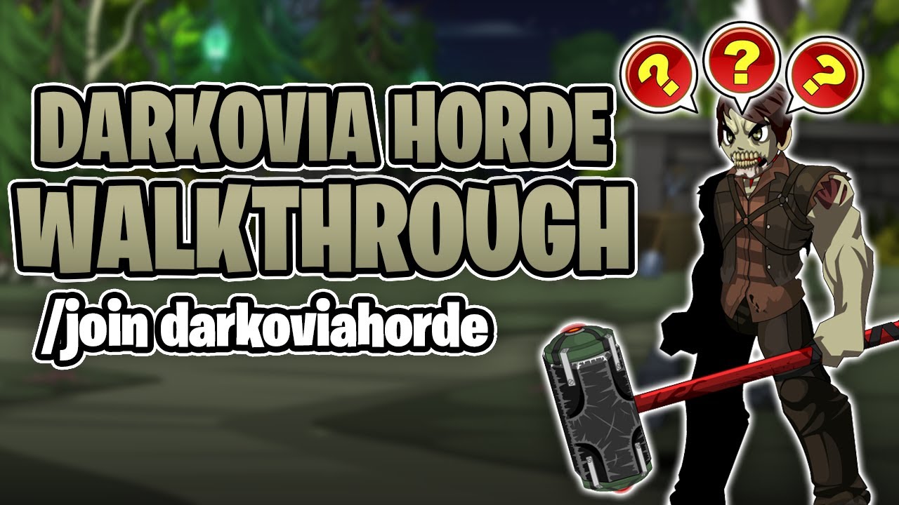 Darkovia Horde Quest Walkthrough /join darkoviahorde - AQW - YouTube
