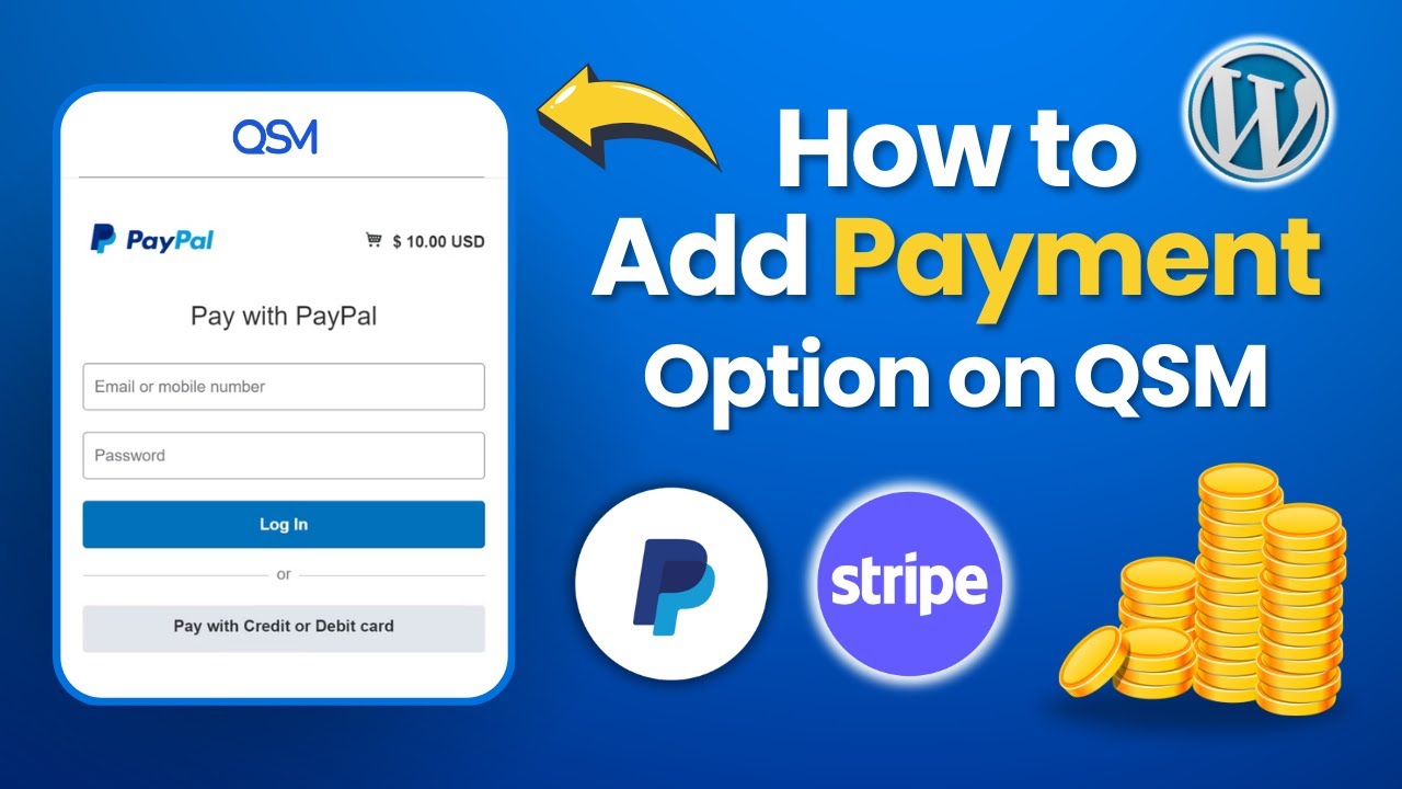 How to Add Payment Option on QSM | Payment Integration to WordPress Website | WordPress Quiz ...
