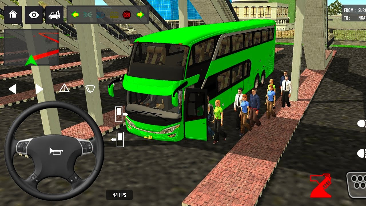 euro coach bus simulator 💥🚌|| new coach bus simulator part-45 Android ...