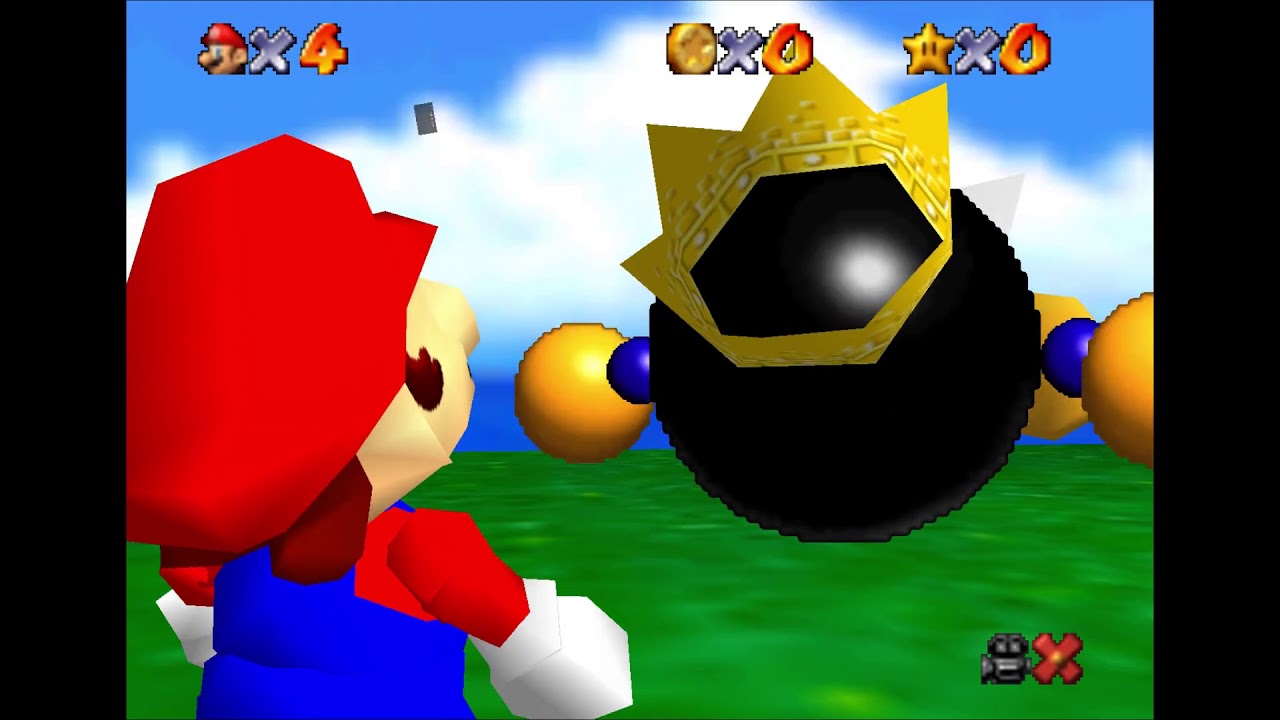 Super Mario 64 but if i take damage the video ends - YouTube