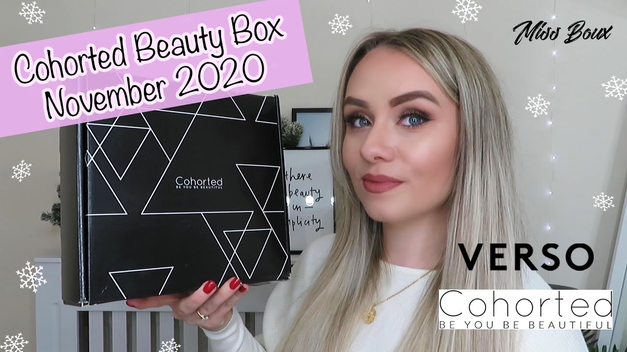 COHORTED | PREMIUM BEAUTY BOX UNBOXING | BEAUTY SUBSCRIPTION BOX ...